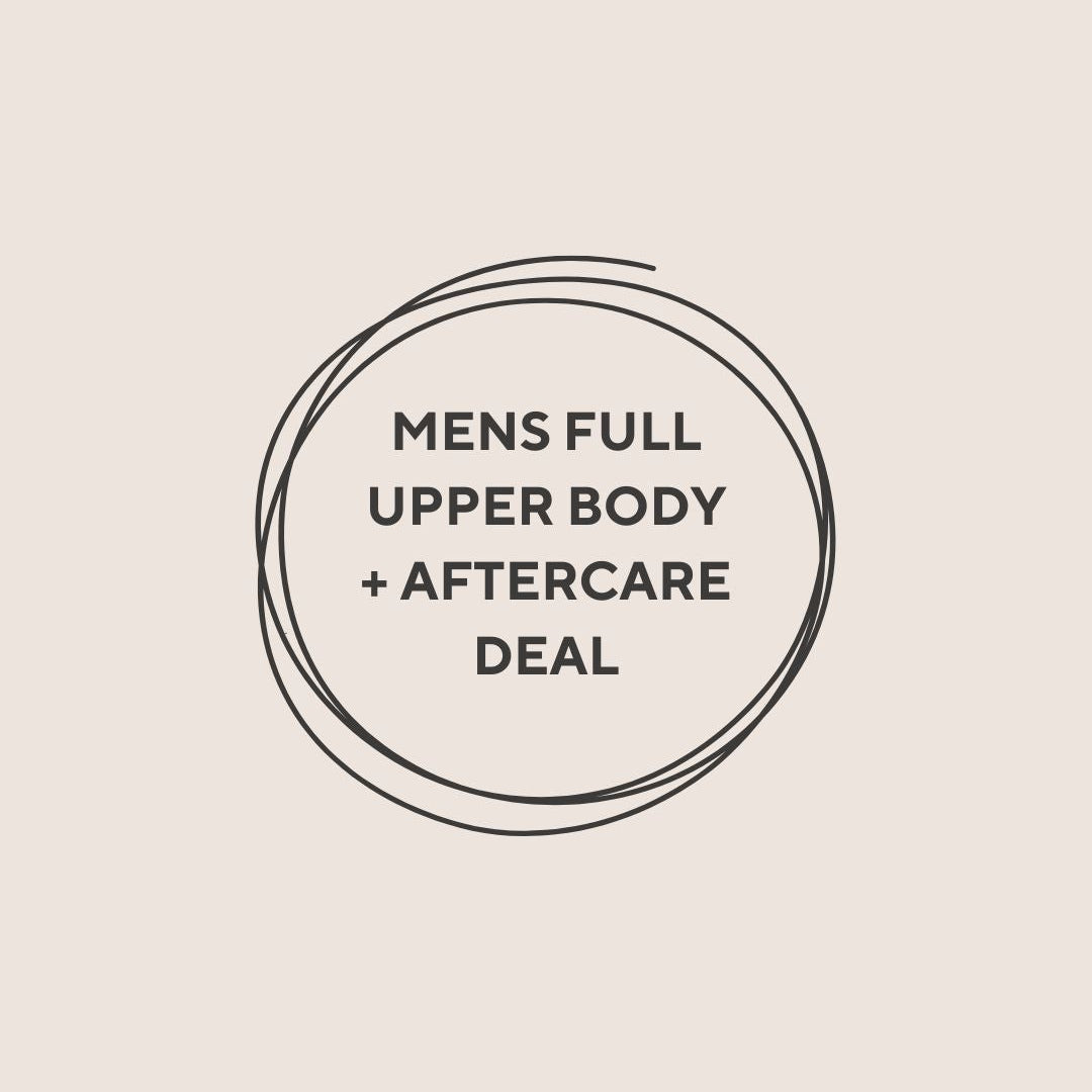 Mens Full Upper Body Laser Hair Removal + Aftercare – CyaLaser